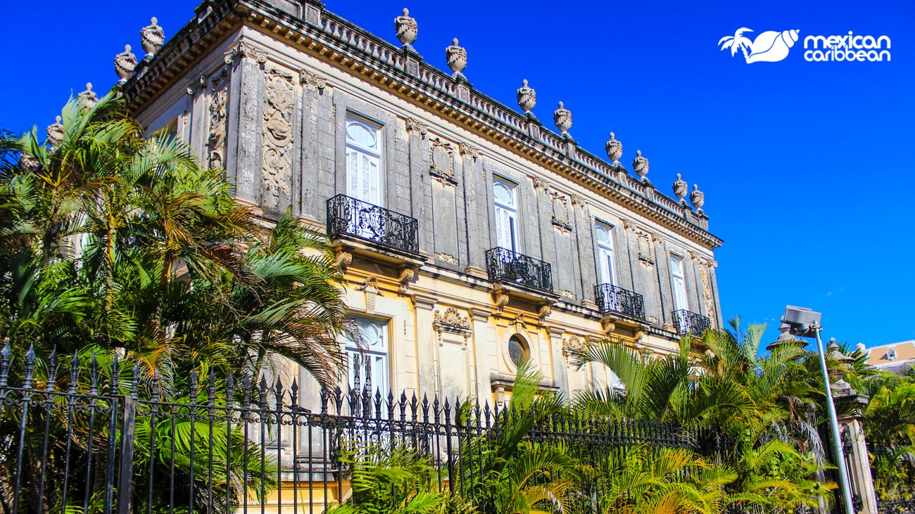 Paseo de Montejo in Merida Yucatan, Mexican Caribbean