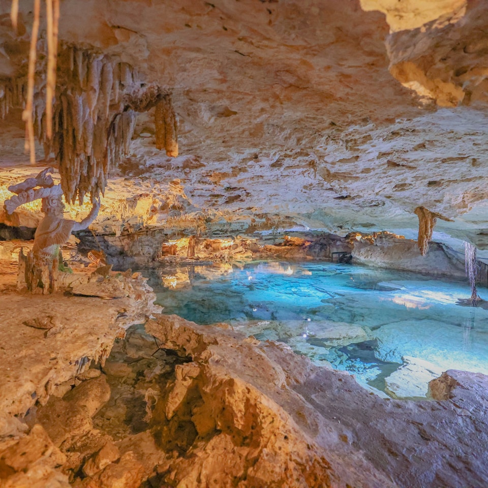 Ecopark Kantun Chi in Riviera Maya, Mexican Caribbean